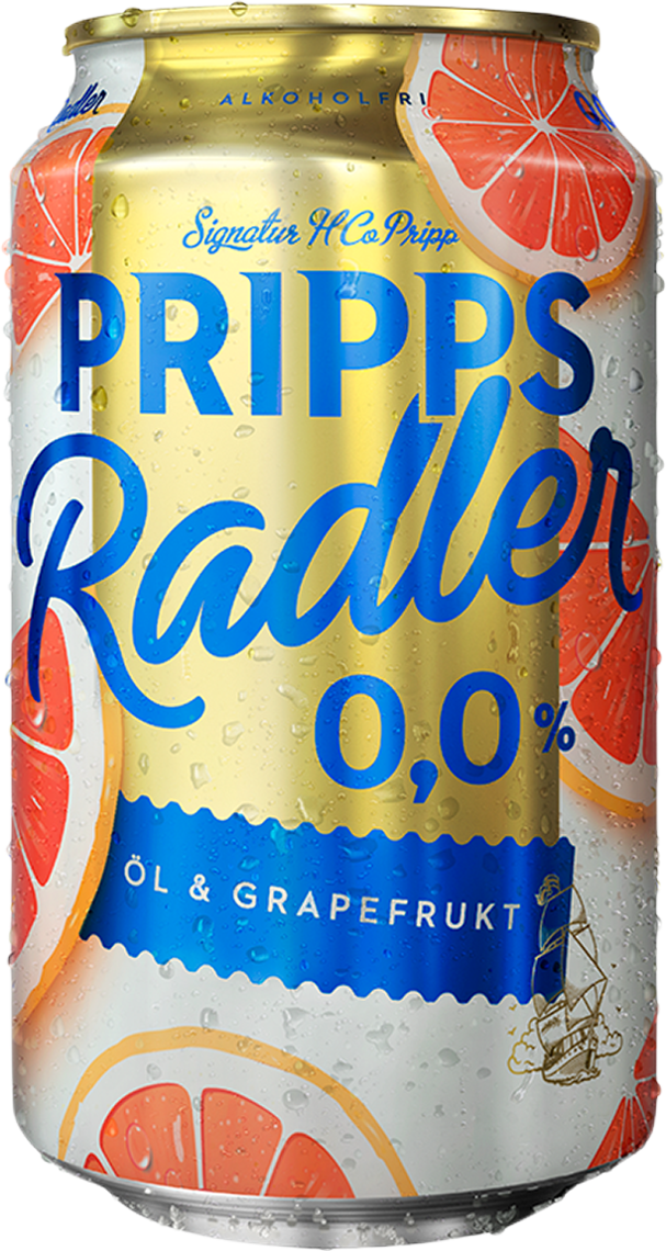 Pripps Radler Grapefrukt 0,0 % | Carlsberg Sverige